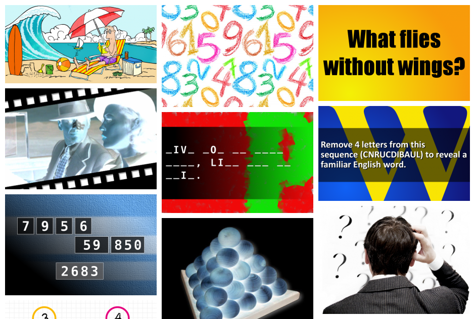 Daily Brain Teasers for Monday, 19 December 2016