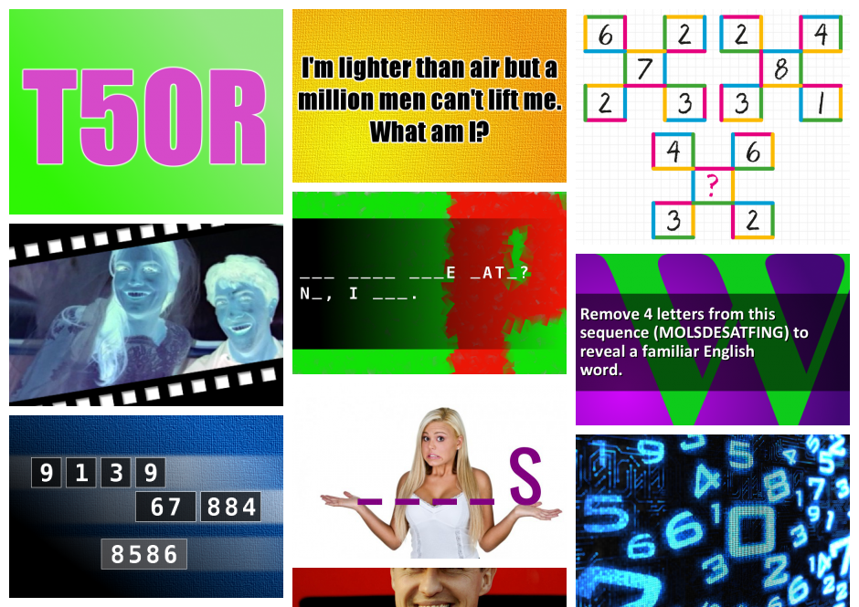 Daily Brain Teasers for Monday, 26 December 2016