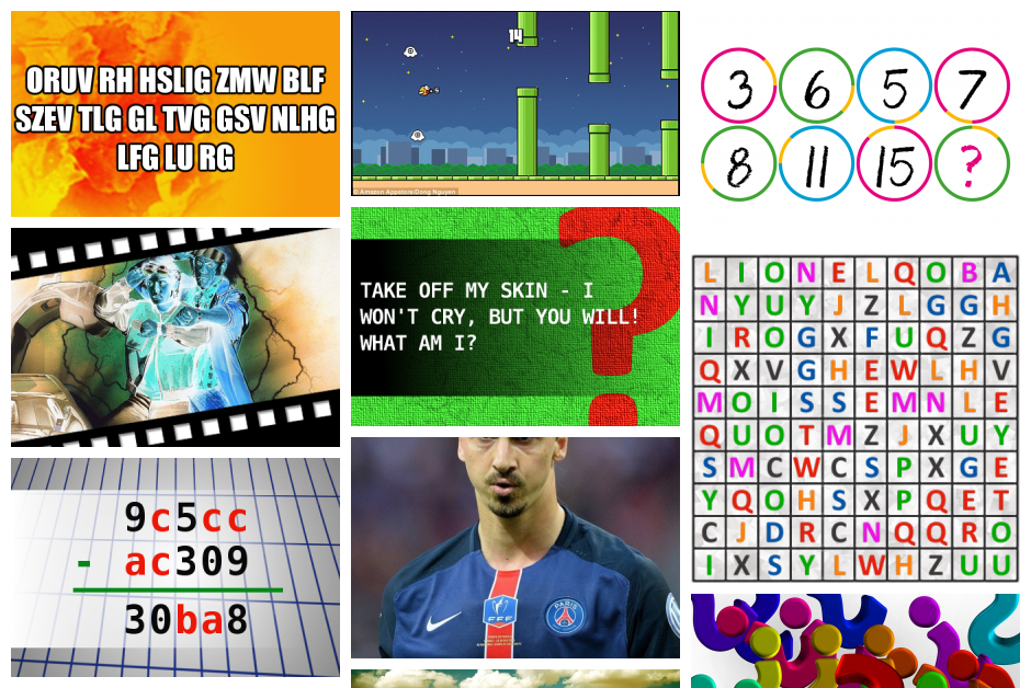 Daily Brain Teasers for Wednesday, 18 January 2017