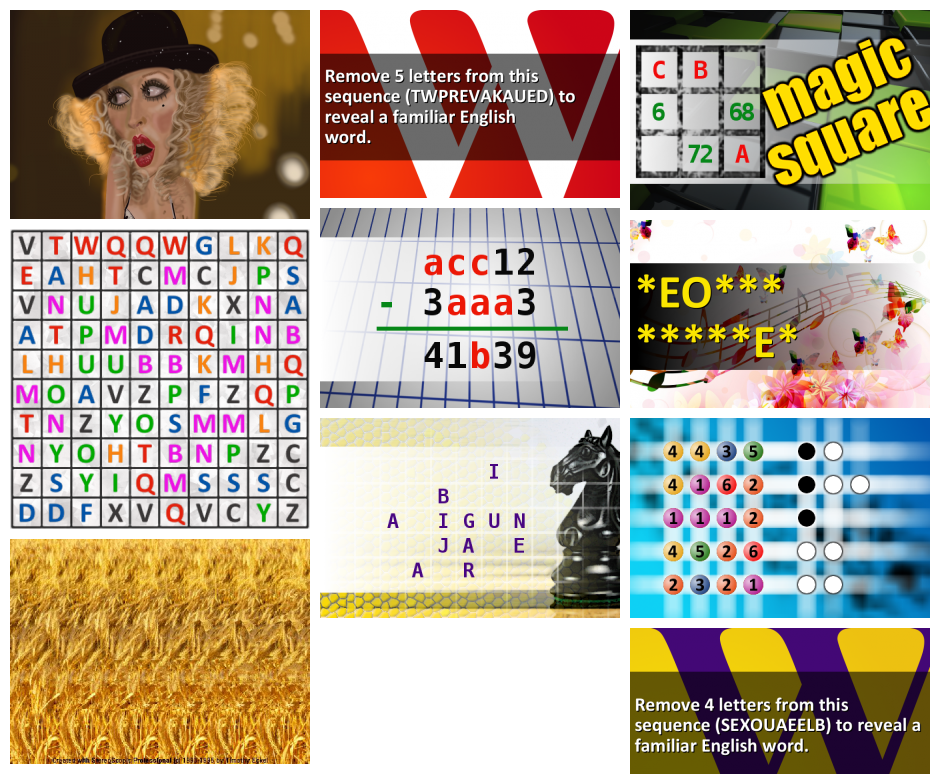 Daily Brain Teasers for Thursday, 01 June 2017