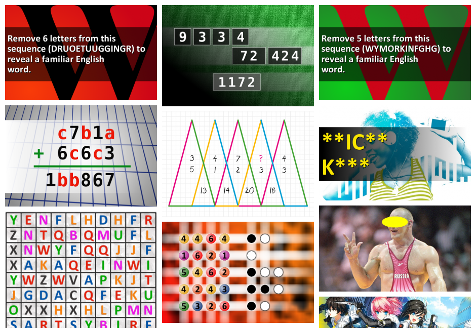 Daily Brain Teasers for Monday, 26 June 2017