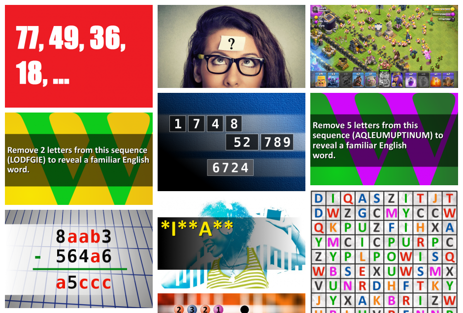 Daily Brain Teasers for Monday, 26 February 2018