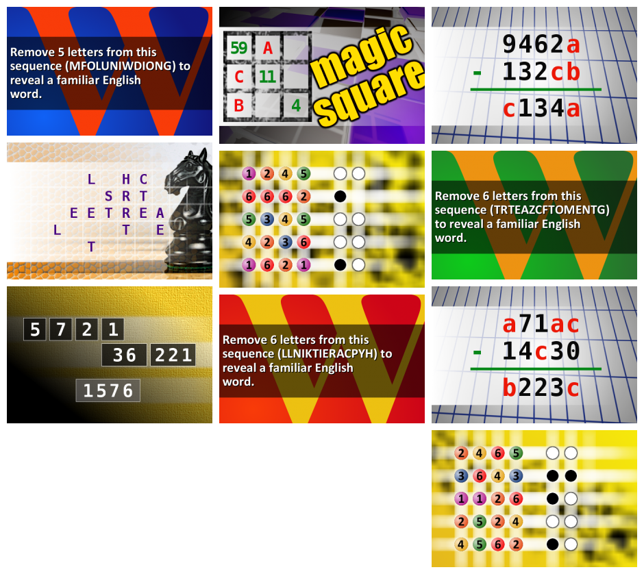 Daily Brain Teasers for Thursday, 26 April 2018