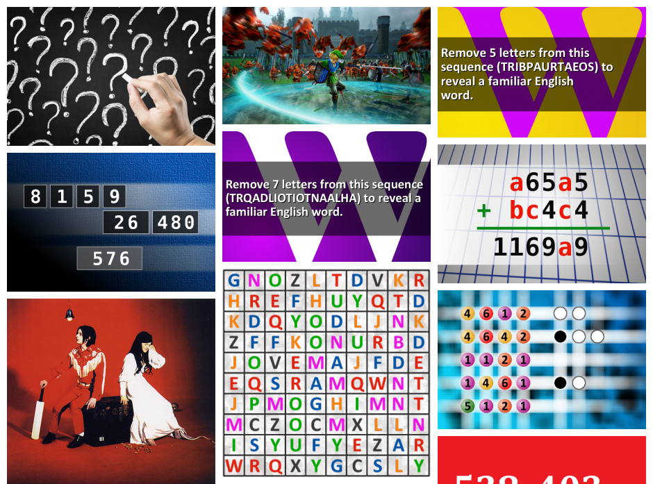 Daily Brain Teasers for Monday, 07 May 2018