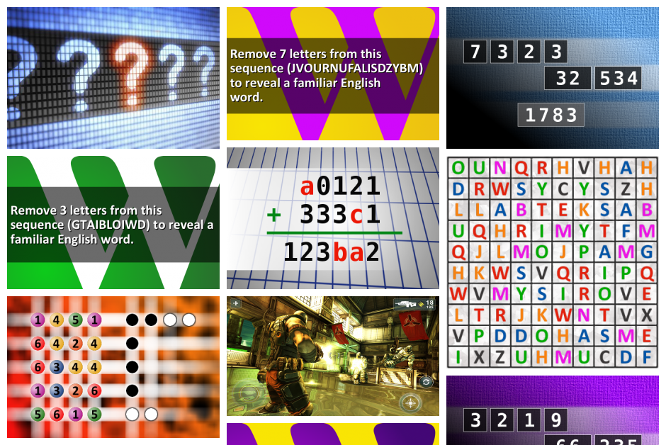 Daily Brain Teasers for Monday, 04 February 2019