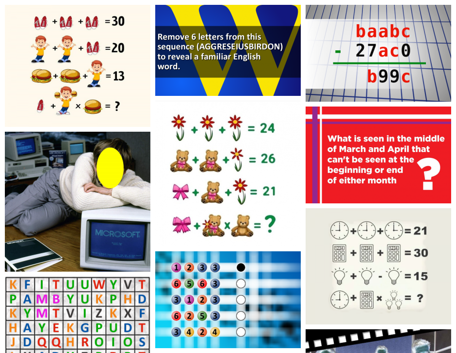 Daily Brain Teasers for Sunday, 03 May 2020